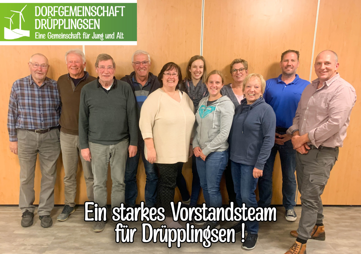 Vorstand Dorfgemeinschaft – Dorfgemeinschaft Drüpplingsen